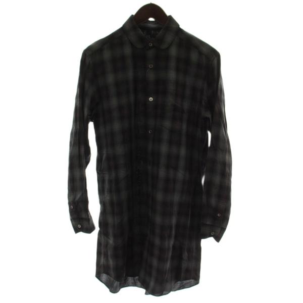 コムデギャルソンオム COMME des GARCONS HOMME シャツ カットソー S グレー 長袖 チェック柄 EF-B030 /GG メンズ【ブランド】コムデギャルソンオム COMME des GARCONS HOMME【表記サイ...