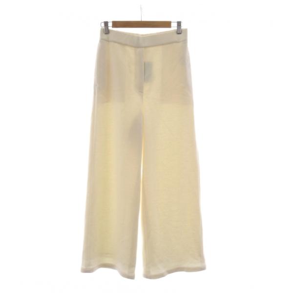 セオリーリュクス theory luxe 24AW DAHLIA JERSEY BREDA ダリアジャージーブレダ ワイドパンツ 38 白 ホワイト 03-4406002-100-038【ブランド】セオリーリュクス theory luxe【...