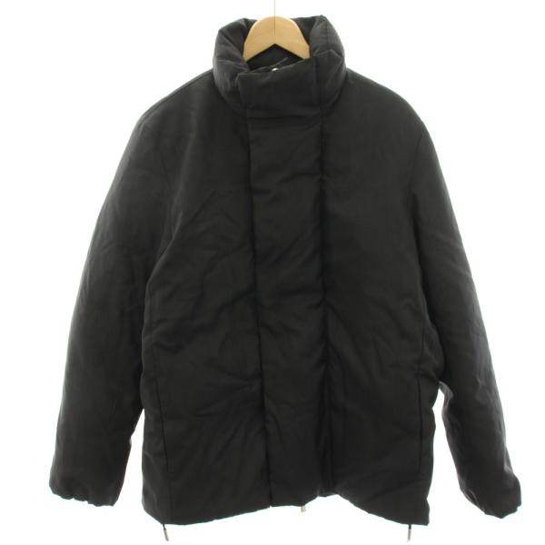 ヴェイン VEIN × CTHY PE WRINKLES TAFFETA DOWN JACKET ダウンジャケット ジップアップ 2 黒 ブラック VB32-301 /HN メンズ【表記サイズ】2【実寸サイズ】身幅：60cm　着丈：70cm...