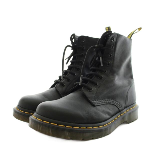 ドクターマーチン DR.MARTENS パスカル PASCAL 8ホールブーツ ショートブーツ レースアップ レザー UK6 黒 ブラック /AN19 レディース【ブランド】ドクターマーチン DR.MARTENS【表記サイズ】UK6【実寸サ...