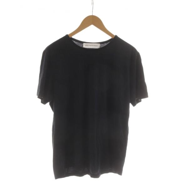 アドルフォドミンゲス ADOLFO DOMINGUEZ Tシャツ カットソー L 黒 ブラック 半袖 無地 ラウンドネック /RR メンズ【ブランド】アドルフォドミンゲス ADOLFO DOMINGUEZ【表記サイズ】L【実寸サイズ】肩幅：...