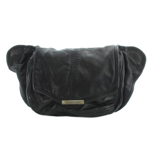 アレキサンダーワン ALEXANDER WANG ショルダーバッグ レザー フラップ 黒 ブラック /YI7 レディース【ブランド】アレキサンダーワン ALEXANDER WANG【実寸サイズ】持ち手の長さ：-cm　ヨコ：約42.5cm　タ...