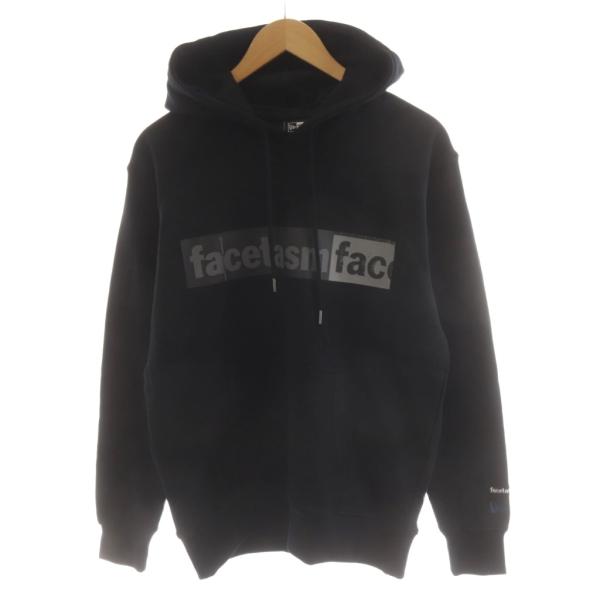 未使用品 ニューエラ NEW ERA × ファセッタズム FACETASM パーカー プルオーバー ロゴ M 黒 ブラック 15124114 /AN84 メンズ【ブランド】ニューエラ NEW ERA【表記サイズ】M【実寸サイズ】肩幅：約49...