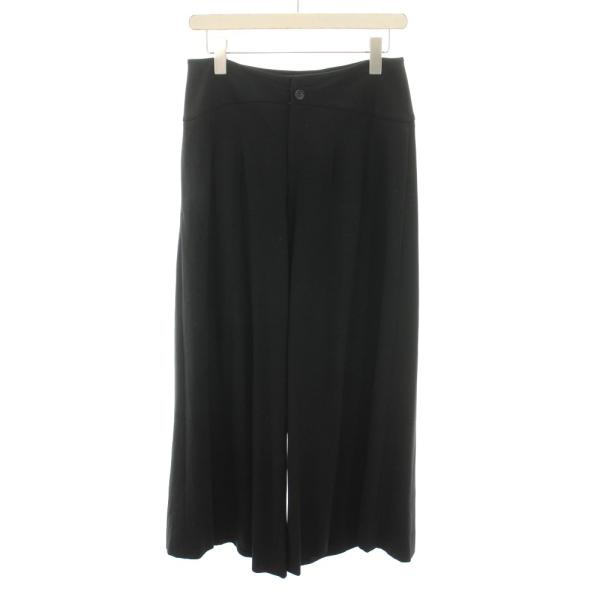 イッセイミヤケ ISSEY MIYAKE フェット FETE ワイドパンツ ジップフライ 1 黒 ブラック IF92FF002 /YT レディース【ブランド】イッセイミヤケ ISSEY MIYAKE【表記サイズ】1【実寸サイズ】ウエスト：約...