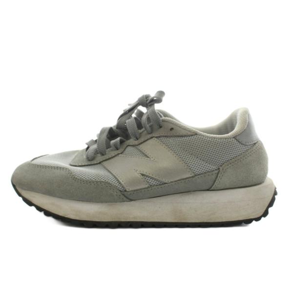 ニューバランス NEW BALANCE WS237CD スニーカー シューズ 23.5cm グレー /AN11 レディース【ブランド】ニューバランス NEW BALANCE【表記サイズ】23.5cm【実寸サイズ】最大幅：約10cm　アウトソ...