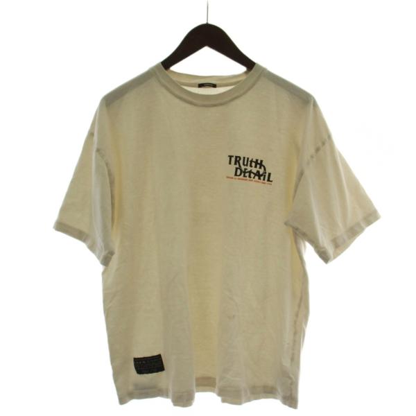 デンハム DENHAM TRUTH TEE Tシャツ カットソー アイボリー 半袖 ロゴ 丸首 /GG メンズ【ブランド】デンハム DENHAM【表記サイズ】サイズなし（実寸サイズをご確認下さい）【実寸サイズ】肩幅：53cm　身幅：55cm...