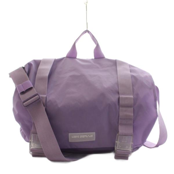 ビヨンドザバインズ BEYOND THE VINES ショルダーバッグ ナイロン 紫 パープル /AN60 レディース【実寸サイズ】持ち手の長さ：約18cm　ヨコ：約33cm　タテ：約30cm　マチ：約13cm　ショルダーの長さ：約59〜9...