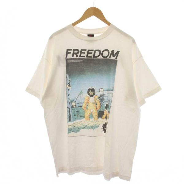 セントマイケル SAINTMICHAEL Tシャツ カットソー 半袖 クルーネック プリント XL 白 SM-YS8-0000-C22 /BM メンズ【ブランド】セントマイケル SAINTMICHAEL【表記サイズ】XL【実寸サイズ】肩幅：...