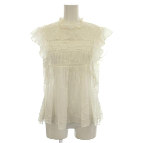 イザベル マラン エトワール ISABEL MARANT ETOILE ノースリーブ シャツ ブラウス レース 36 白 ホワイト【ブランド】イザベル マラン エトワール ISABEL MARANT ETOILE【表記サイズ】36【実寸サイ...