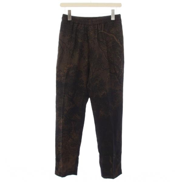 ドリスヴァンノッテン DRIES VAN NOTEN イージーパンツ 総柄 44 黒 茶 2164844 /BM メンズ【ブランド】ドリスヴァンノッテン DRIES VAN NOTEN【表記サイズ】44【実寸サイズ】ウエスト：70cm　もも...
