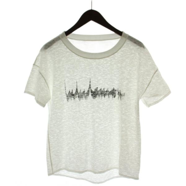 ルルレモン lululemon Tシャツ カットソー オフホワイト 半袖 ラウンドネック /GG レディース【ブランド】ルルレモン lululemon【表記サイズ】サイズなし（実寸サイズをご確認下さい）【実寸サイズ】肩幅：56cm　身幅：4...