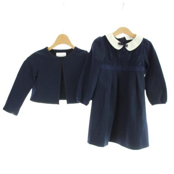 グリーンレーベルリラクシング ユナイテッドアローズ green label relaxing ワンピース ジャケット セット 子ども服（女の子用） 115【ブランド】グリーンレーベルリラクシング ユナイテッドアローズ green label...