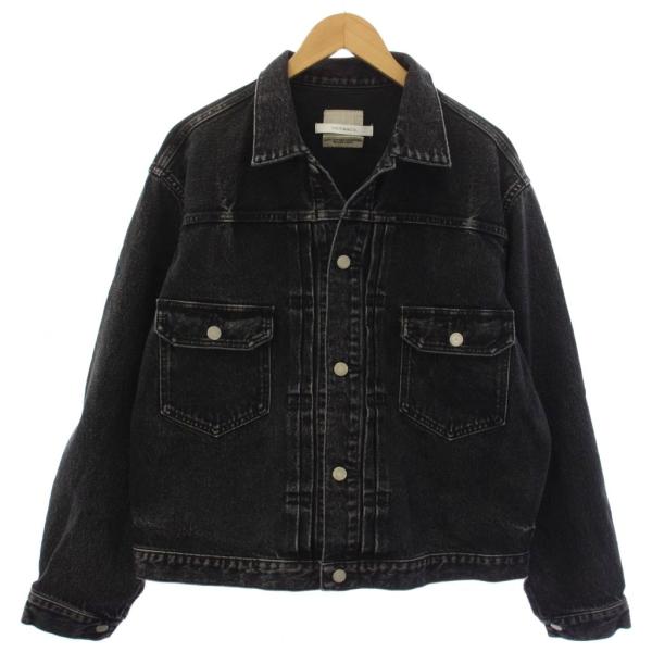 ヴィクティム VICTIM HAGUN 2ND TYPE LARGE TRACKER JACKET デニムジャケット ジージャン Gジャン 2 黒 ブラック VTM-25-0-108 メンズ【ブランド】ヴィクティム VICTIM【表記サイズ...