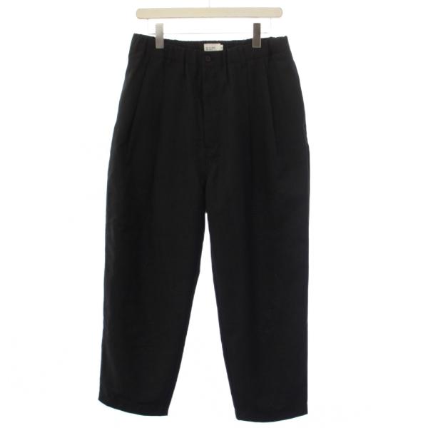 スティルバイハンド STILL BY HAND スラックスパンツ ジップフライ ウール モヘヤ 48 黒 PT01253 /BM メンズ【ブランド】スティルバイハンド STILL BY HAND【表記サイズ】48【実寸サイズ】ウエスト：80...