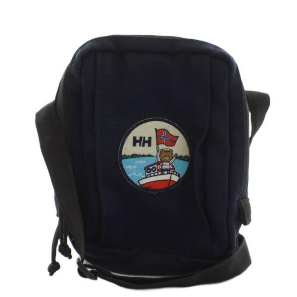 ヘリーハンセン HELLY HANSEN ベアースクエアポーチ ショルダーバッグ ロゴ 紺 ネイビー /AN33 キッズ【ブランド】ヘリーハンセン HELLY HANSEN【実寸サイズ】持ち手の長さ：-cm　ヨコ：約12.5cm　タテ：約1...