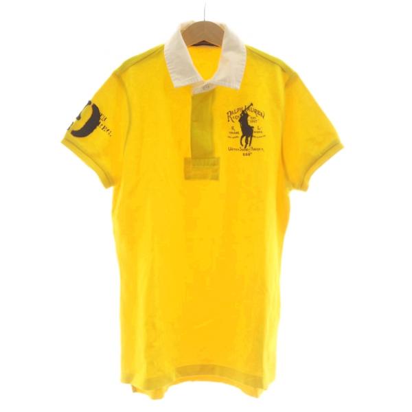 ラルフローレンスポーツ RALPH LAUREN SPORT ポロシャツ 165 黄色 イエロー 半袖 ビッグポニー /RR キッズ【ブランド】ラルフローレンスポーツ RALPH LAUREN SPORT【表記サイズ】165【実寸サイズ】肩...