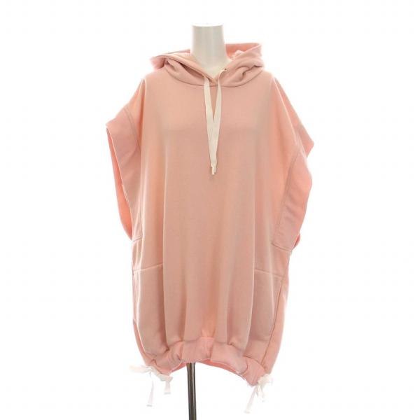 コグザビッグスモーク COG THE BIG SMOKE FALLON HOODY フーディ プルオーバー パーカー スウェット フレンチスリーブ ピンク【表記サイズ】表記なし実寸サイズをご参考下さい。【実寸サイズ】身幅：66cm　着丈：7...