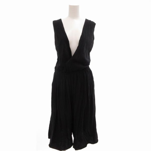 イエナ IENA サロペット オールインワン ノースリーブ カシュクール 38 紺 ネイビー ■MG /TZ レディース【ブランド】イエナ IENA【表記サイズ】38【実寸サイズ】身幅：約44cm　総丈：約113cm　股下 約31cm　【素...