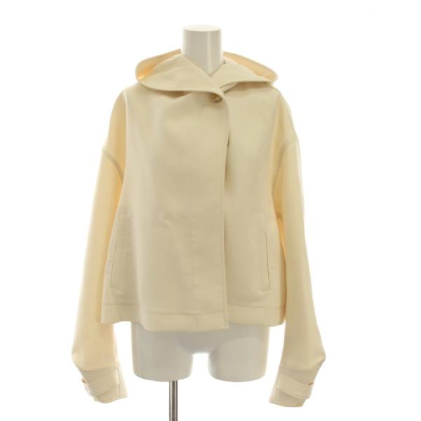 デレス deres Violetta switch neck feather short coat スイッチネックフェザー ショートコート F アイボリー DER24SS-JK-002 /YM ▲H【表記サイズ】F【実寸サイズ】着丈：50c...