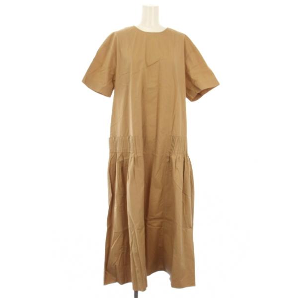 セオリーリュクス theory luxe 23SS HATCH SIGRID HS ワンピース 半袖 ロング 38 ベージュ 03-3205526-333-038 /TK ▲H レディース【ブランド】セオリーリュクス theory luxe...