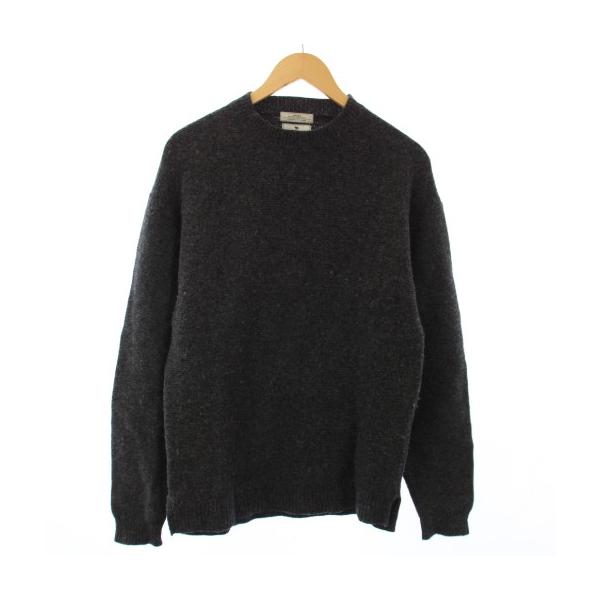 ジャーナルスタンダード レリューム HAMILTON LAMBWOOL 21AW ニット セーター クルーネック 長袖 M ダークグレー /TK ▲H メンズ【ブランド】ジャーナルスタンダード レリューム JOURNAL STANDARD ...