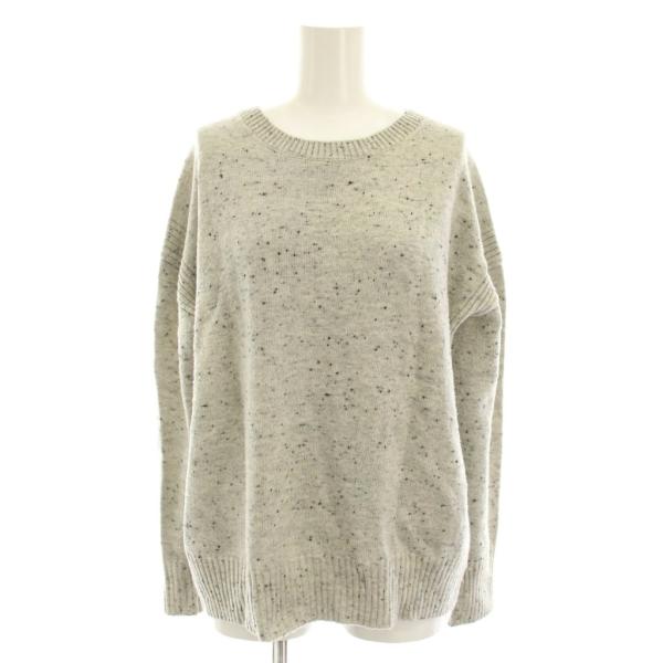 インディヴィ INDIVI ニット セーター ウール 38 グレー 長袖 127-15464 /YM ▲H レディース【ブランド】インディヴィ INDIVI【表記サイズ】38【実寸サイズ】身幅：53cm　着丈：58cm　ゆき丈：76cm　　...