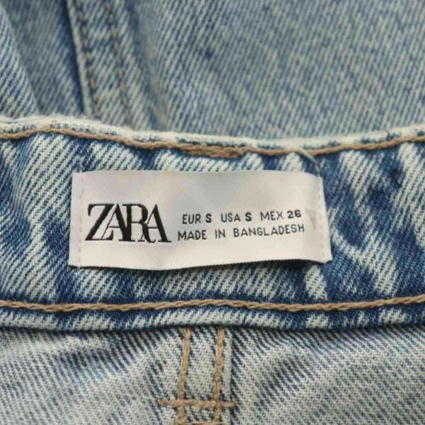 ザラ ZARA タイトスカート デニムスカート ミモレ ロング S 水色 ライトブルー /AN47 ■MA レディース【ブランド】ザラ ZARA【表記サイズ】S【実寸サイズ】ウエスト：約62cm　ヒップ：約90cm　スカート丈：約92cm　...