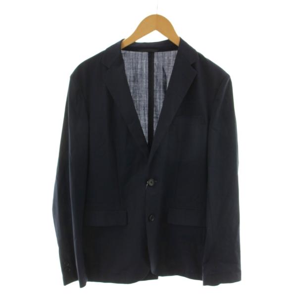 未使用品 グリーンレーベルリラクシング ユナイテッドアローズ テーラードジャケット シングル M 紺 ネイビー 3222-186-2976 /AN60【ブランド】グリーンレーベルリラクシング ユナイテッドアローズ green label r...