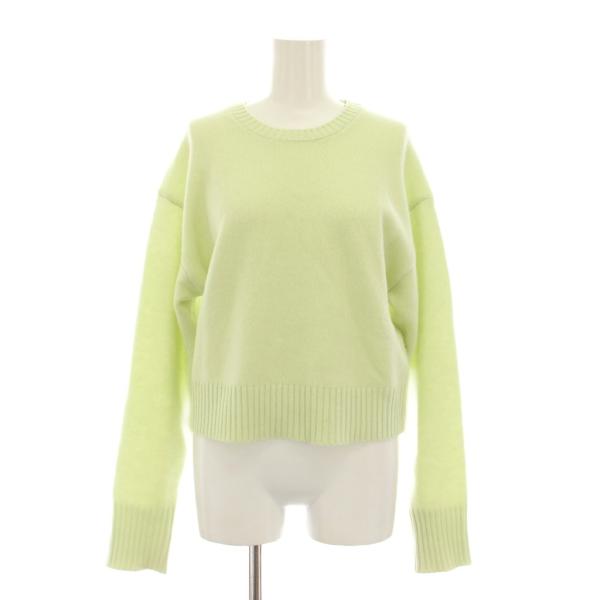 スローブ イエナ SLOBE IENA  クルーネックプルオーバー ニット セーター 長袖 ライトグリーン /YM ■MA レディース【ブランド】スローブ イエナ SLOBE IENA 【表記サイズ】表記なし実寸サイズをご参考下さい。【実寸...