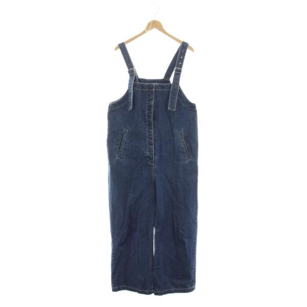 シンプリシテェ SIMPLICITE デニム サロペット オーバーオール オールインワン ブルー /YM ■MA レディース【ブランド】シンプリシテェ SIMPLICITE【表記サイズ】表記なし実寸サイズをご参考下さい。【実寸サイズ】身幅4...