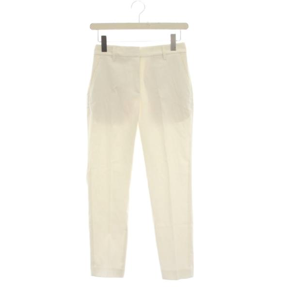 プラステ PLST リネンブレンドスティックパンツ テーパード S 白 ホワイト /YM ■MA レディース【ブランド】プラステ PLST【表記サイズ】S【実寸サイズ】ウエスト：64cm　もも幅：23cm　裾幅：15cm　股上：25cm　股...