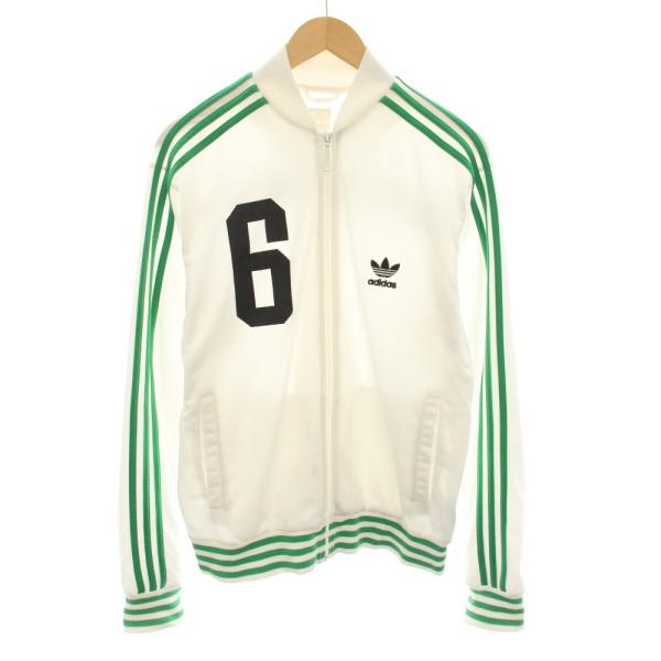 アディダスオリジナルス ベッケンバウアー BECKENBAUER トラックジャケット ジャージ 3ストライプ M 白 緑 931001 /YT ■MA メンズ【ブランド】アディダスオリジナルス adidas originals【表記サイズ】...
