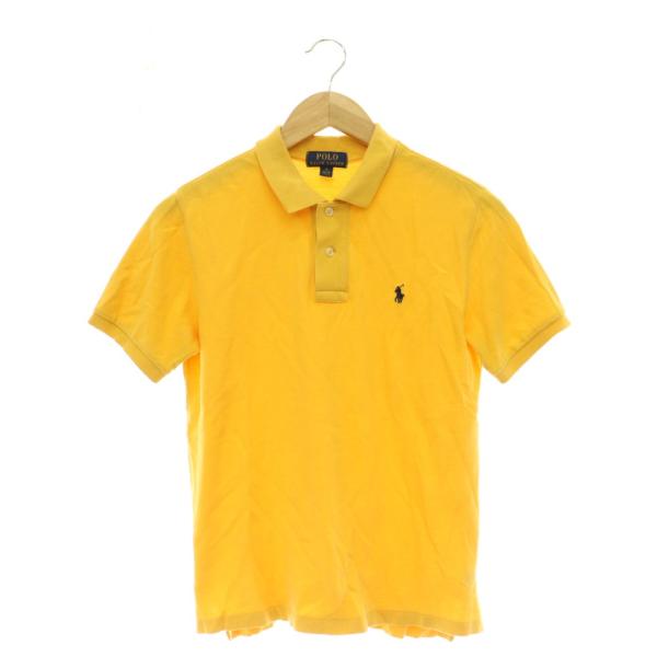 ポロ ラルフローレン POLO RALPH LAUREN ポロシャツ 半袖 コットン M 10-12 黄色 /NR ■MA キッズ【ブランド】ポロ ラルフローレン POLO RALPH LAUREN【表記サイズ】M(10-12)【実寸サイズ...