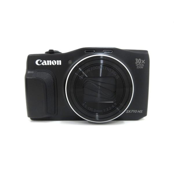 キャノン Canon パワーショット Power Shot SX 710HS コンパクトデジタルカメラ ブラック ジャンク コンデジ デジカメ 【実寸サイズ】横11cm×縦6.5cm×厚み3.3cm　※実寸サイズに関しては、この商品の出品者...
