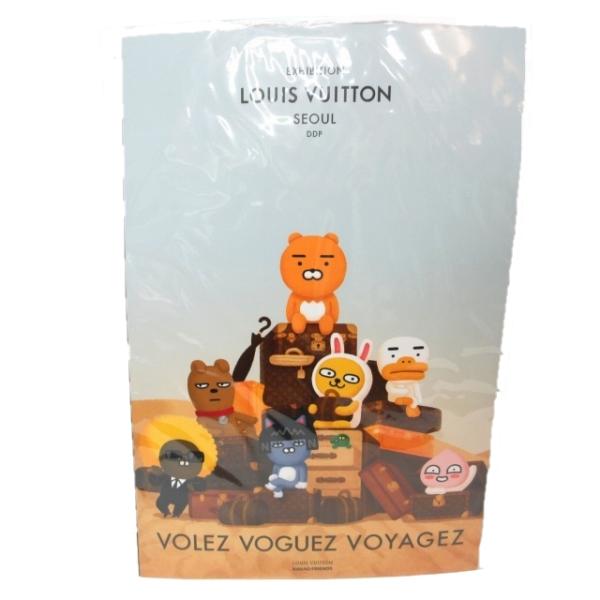 未使用品 ルイヴィトン LOUIS VUITTON ×KAKAO FRIENDS カカオフレンズ VOLEZ VOGUEZ VOYAGEZ KOREA 韓国限定ポスター A2サイズ DDP【ブランド】ルイヴィトン LOUIS VUITTON...