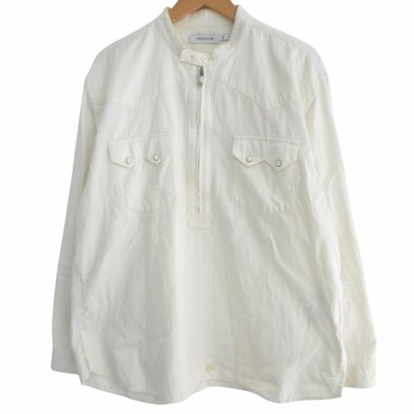 ノンネイティブ nonnative 38th collection 21SS RANCHER PULLOVER SHIRT RELAXED FIT ランチャープルオーバーシャツ アイボリー 1【ブランド】ノンネイティブ nonnative【...