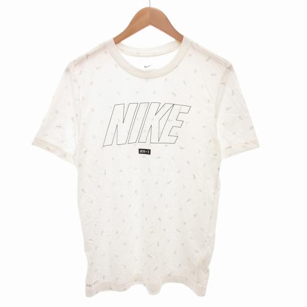 ナイキ エスビー NIKE SB JUST DO IT Tシャツ 総柄 プリント M 白 ホワイト /FF ■MET1 メンズ【ブランド】ナイキ エスビー NIKE SB【表記サイズ】M【実寸サイズ】肩幅：約41cm　身幅：約44cm　袖丈...