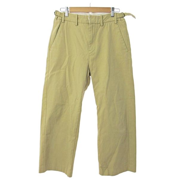 アールエヌエーエヌ RNA-N R2958 ハンプワイドスラックス チノパン S ベージュ 0929 レディース【ブランド】アールエヌエーエヌ RNA-N【表記サイズ】S【実寸サイズ】ウエスト：約74cm　もも幅：約27cm　裾幅：約24c...