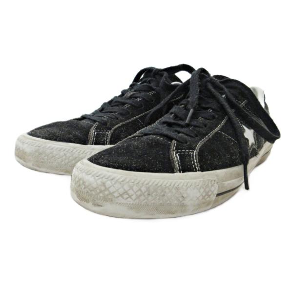 コンバース CONVERSE ONE STAR SKATE OX スケートボーディング コンズ ワンスター プロ スウェード 8 26.5cm ブラック 黒 149908C 1215【ブランド】コンバース CONVERSE【表記サイズ】8/...