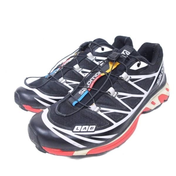 サロモン Salomon XT-6 ADV. 407601 スニーカー ロゴ ローカット 27cm 黒 ブラック 系 1215 メンズ【ブランド】サロモン Salomon【表記サイズ】JAPAN 27【実寸サイズ】最大幅：11cm　アウトソ...