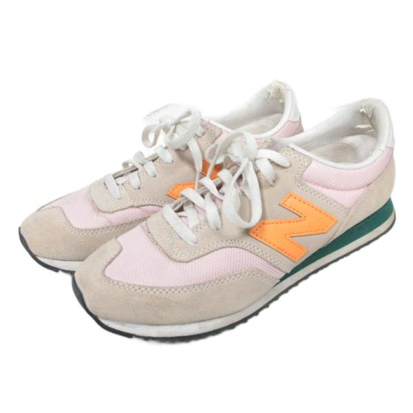 ニューバランス NEW BALANCE CW620 スニーカー シューズ スエード メッシュ マルチカラー 23.5cm【ブランド】ニューバランス NEW BALANCE【表記サイズ】23.5cm【実寸サイズ】最大幅：26cm　アウトソール...
