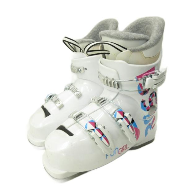 ロシニョール ROSSIGNOL FUNGIRL スキーブーツ シューズ 22.5cm 白 ホワイト 0215 IBO88 レディース【表記サイズ】22.5cm【実寸サイズ】筒周り：約35cm　筒高：約25cm　ヒールの高さ：約1cm　足首...