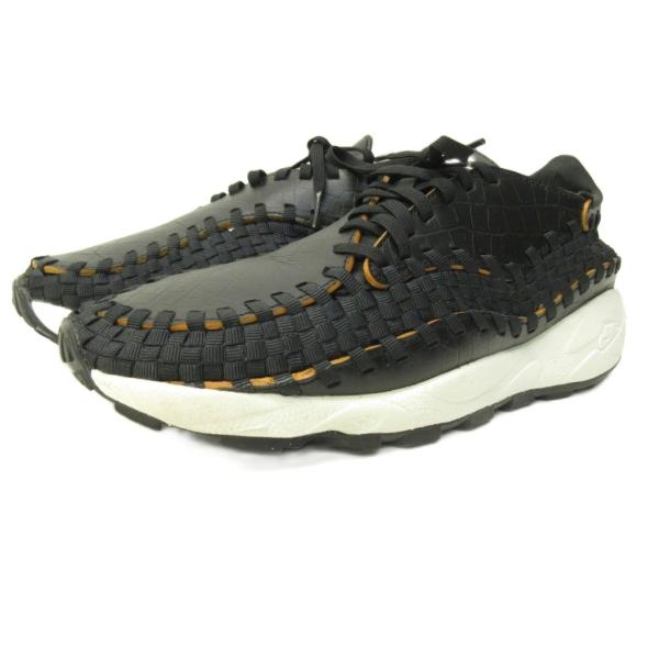 ナイキ NIKE AIR FOOTSCAPE WOVEN PREMIUM エア フットスケープ ウーブン プレミアム クロコ 黒 ブラック 29cm FQ8129-010【ブランド】ナイキ NIKE【表記サイズ】29cm【実寸サイズ】最大幅...