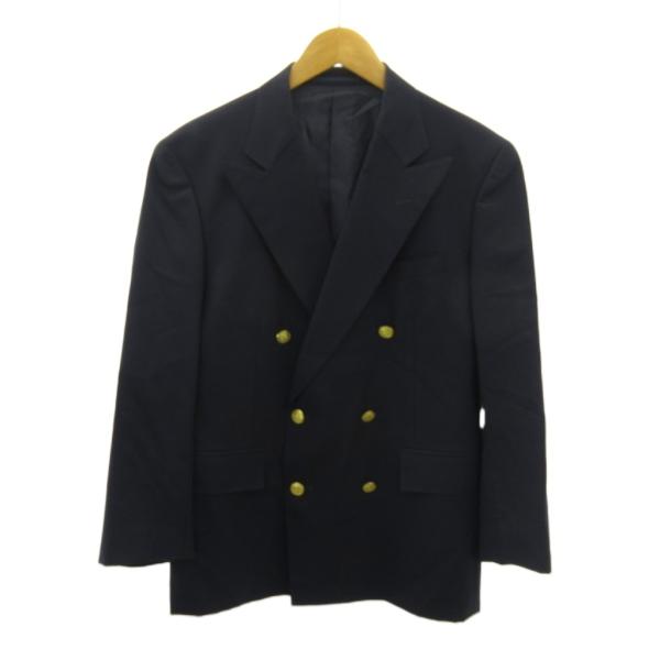 ジェイプレス J.PRESS NEW ENGLAND MODEL テーラードジャケット 紺ブレ 背抜き ダブル 金ボタン A4 紺 ネイビー 0211 IBO88 メンズ【ブランド】ジェイプレス J.PRESS【表記サイズ】A4【実寸サイズ...