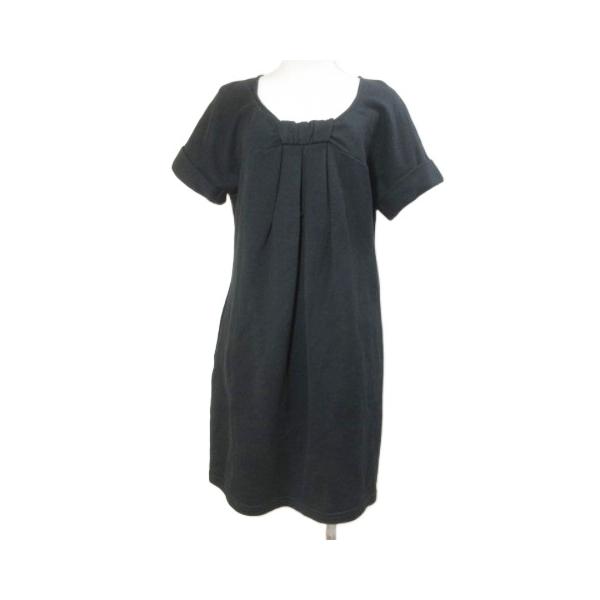 シーバイクロエ リングジップ スウェットワンピース ひざ丈 半袖 日本サイズM相当 I40 USA4 F36 GB8 D36 黒 ブラック IBO88 /X 【ブランド】シーバイクロエ SEE BY CHLOE【表記サイズ】日本サイズM相当...