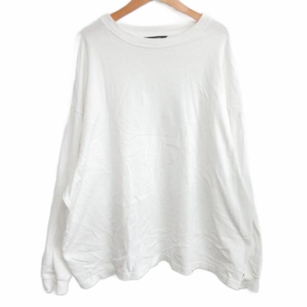 EVCON 1LDK Tシャツ カットソー 半袖 白 ホワイト 3 メンズ【表記サイズ】3【実寸サイズ】肩幅：66cm　身幅：74cm　着丈：68cm　袖丈：54cm　　【素材】コットン100%【色】白 ホワイト【仕様】--【状態】・使用時...