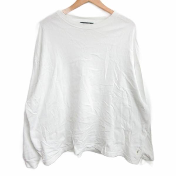 EVCON 1LDK Tシャツ カットソー 長袖 白 ホワイト 2 メンズ【表記サイズ】2【実寸サイズ】肩幅：64cm　身幅：72cm　着丈：65cm　袖丈：53cm　　【素材】コットン100%【色】白 ホワイト【仕様】--【状態】・使用時...