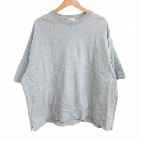 EVCON 1LDK Tシャツ カットソー 半袖 グレー 2 メンズ【表記サイズ】2【実寸サイズ】肩幅：62cm　身幅：68cm　着丈：58cm　袖丈：23cm　　【素材】コットン100%【色】グレー【仕様】--【状態】・使用時に伴う多少の...