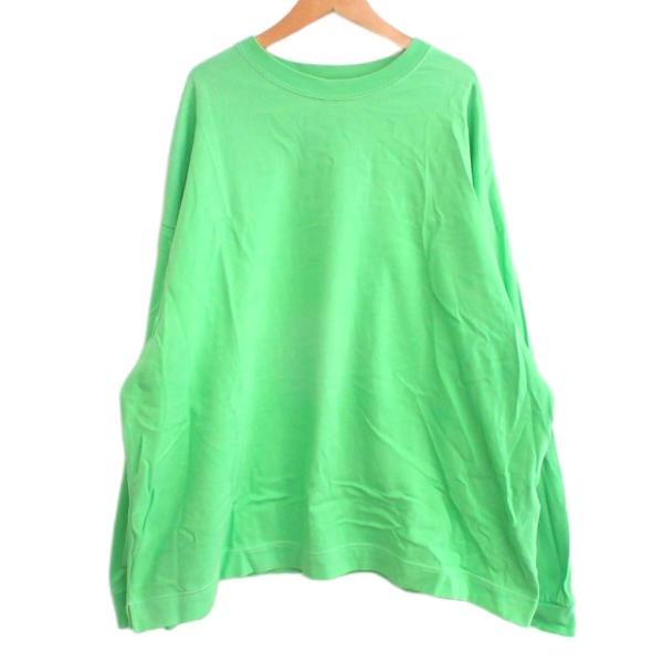 EVCON 1LDK Tシャツ カットソー 長袖 ライトグリーン F メンズ【表記サイズ】表記なし【実寸サイズ】肩幅：65cm　身幅：74cm　着丈：72cm　袖丈：57cm　　【素材】コットン100%【色】ライトグリーン【仕様】--【状態...