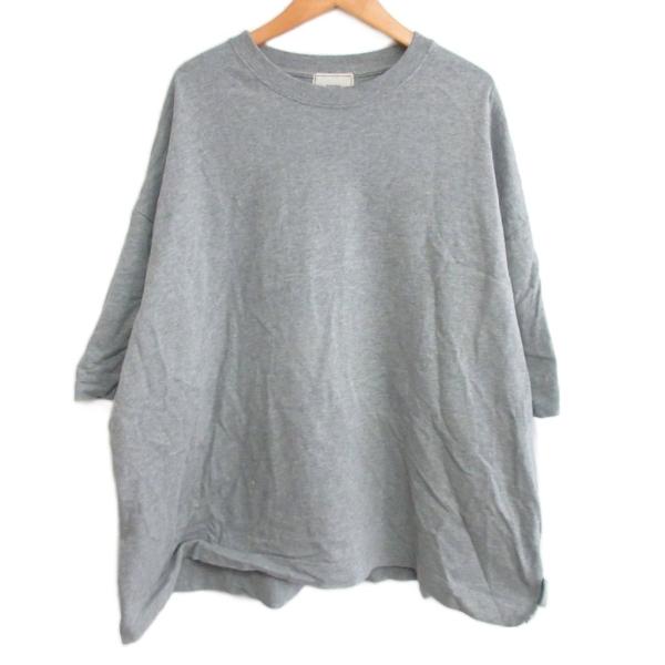 EVCON 1LDK Tシャツ カットソー 半袖 グレー  3 メンズ【表記サイズ】3【実寸サイズ】肩幅：64cm　身幅：71cm　着丈：70cm　袖丈：23cm　　【素材】コットン100%【色】グレー【仕様】--【状態】・使用時に伴う多少...